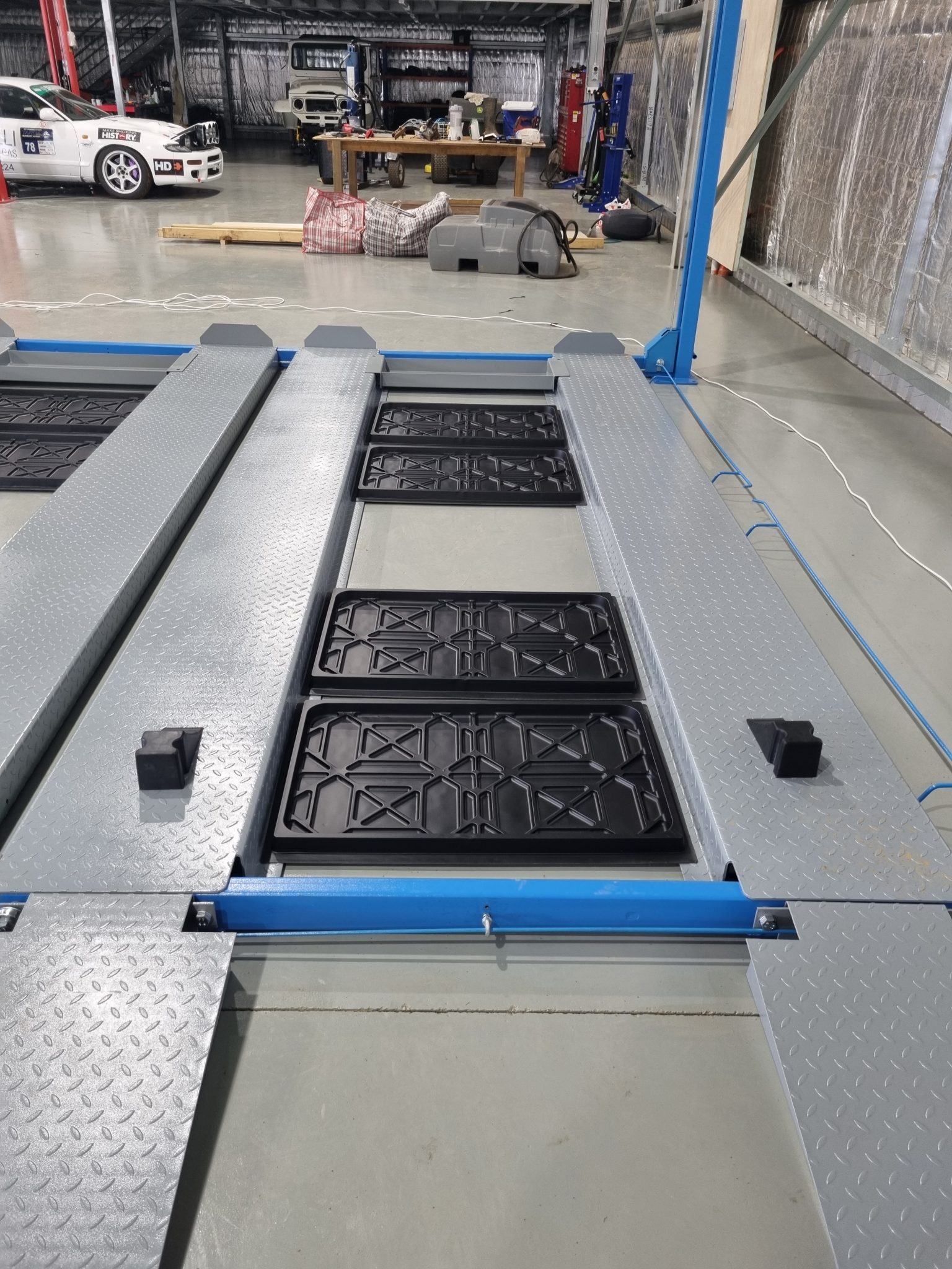 Buy 4 Post Side by Side Storage Hoist (AL-10000TSxS)